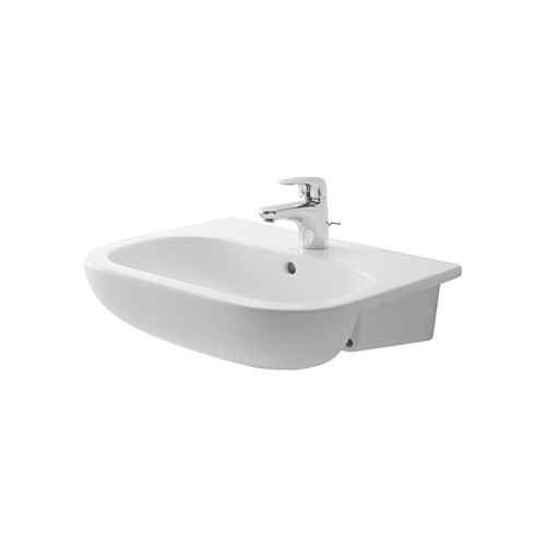 Duravit, Bathrooms & Kitchens, Basins, Semi-recessed washbasin 55*44cm ...
